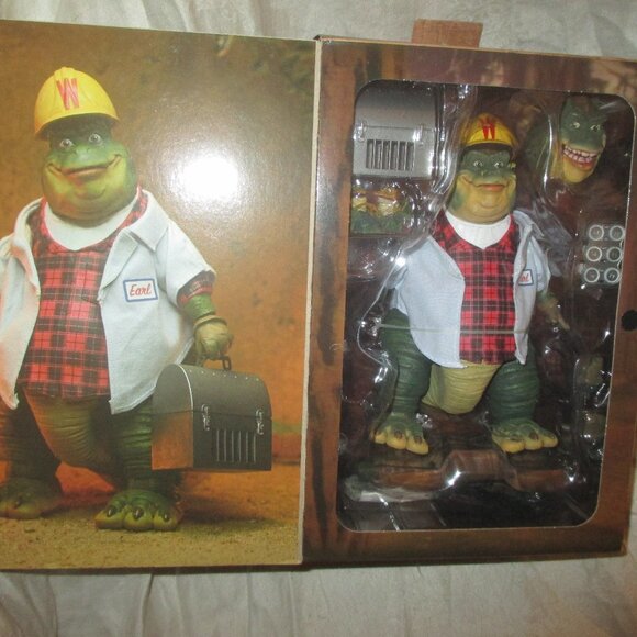 Neca | Toys | Neca Dinosaurs Ultimate Earl Sinclair Tree Pusher Action ...